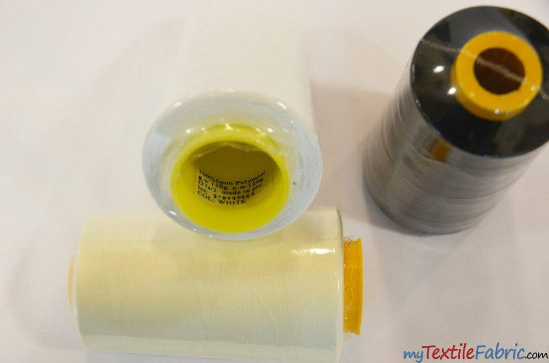 All Purpose Polyester Thread | 6000 Yard Spool | 50 + Colors Available ...