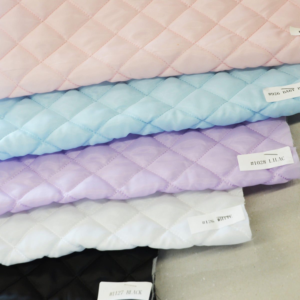 Quilted Polyester Lining Yards, Bolts and Sample Swatches – My Textile ...